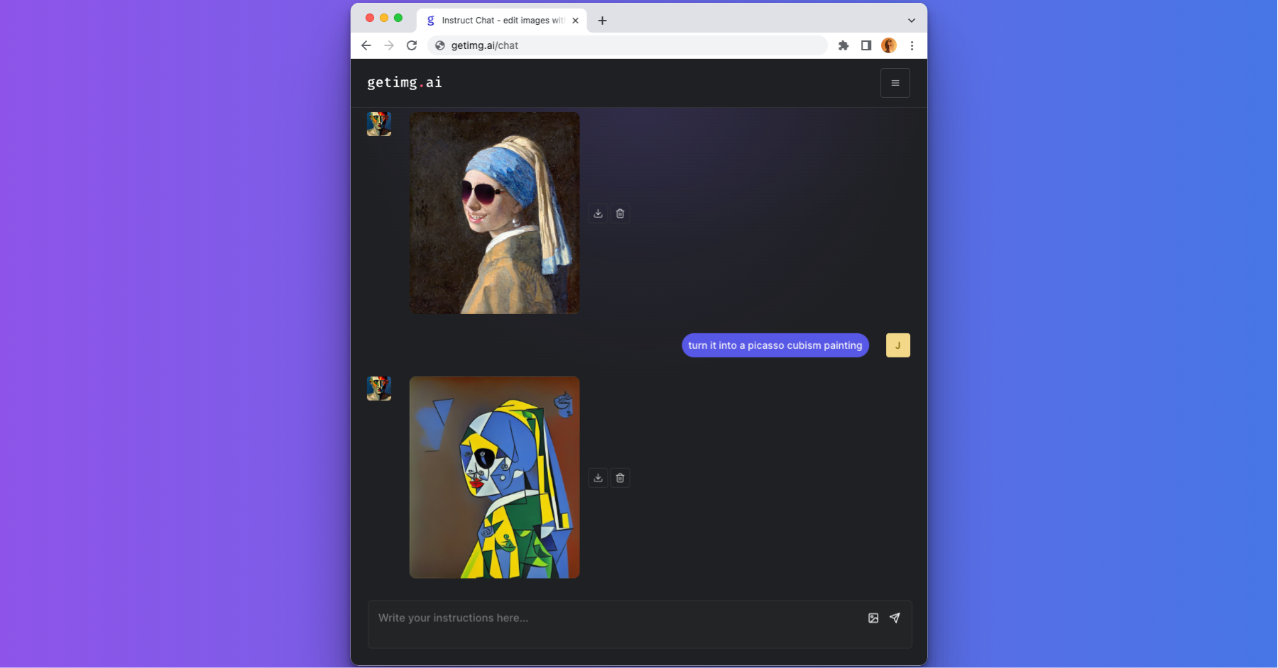 Instruct Chat - edit images with natural language instructions. | getimg.ai Instruct Chat - edit images with natural language instructions. | getimg.ai